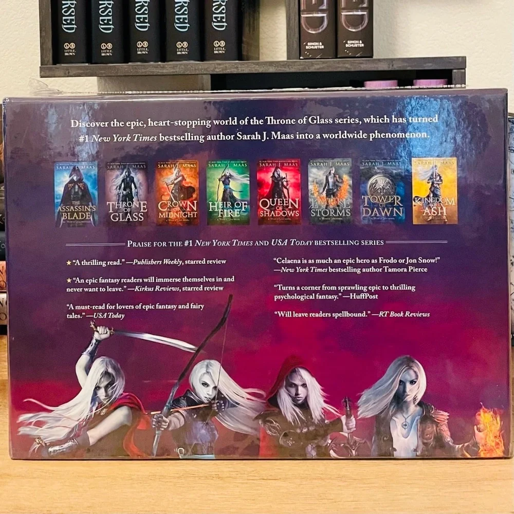 Out of Print | Accents | Oop Og Throne Of Glass Series Box Set ...